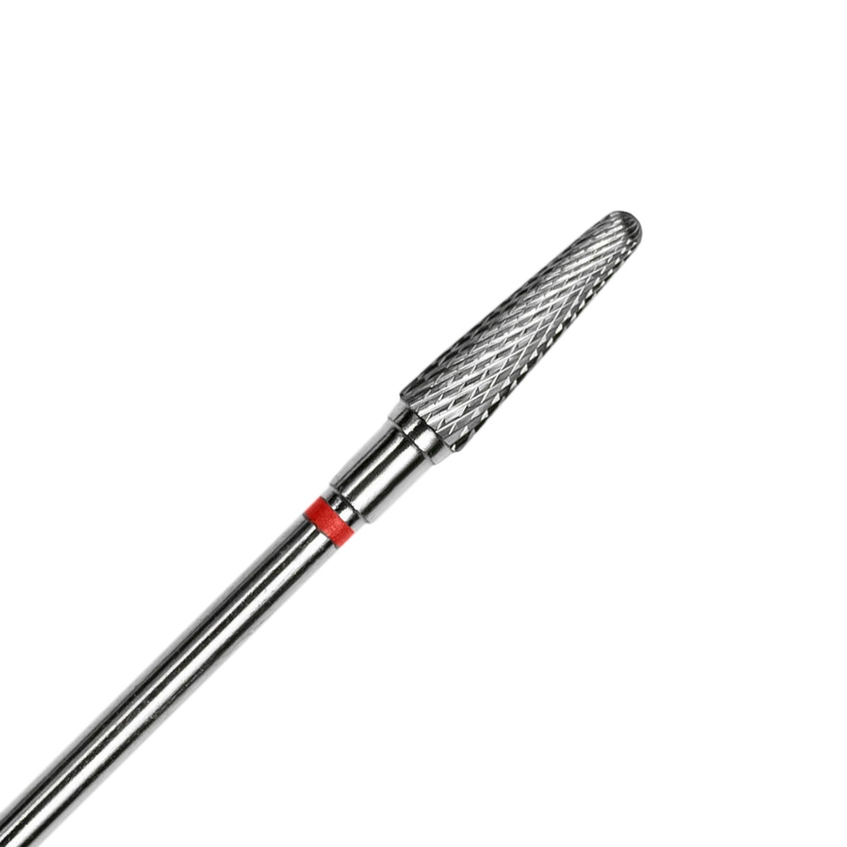 Fraise en Carbure Rouge Conique Staleks 0,4x1,3 cm - Fraise Nail Shop