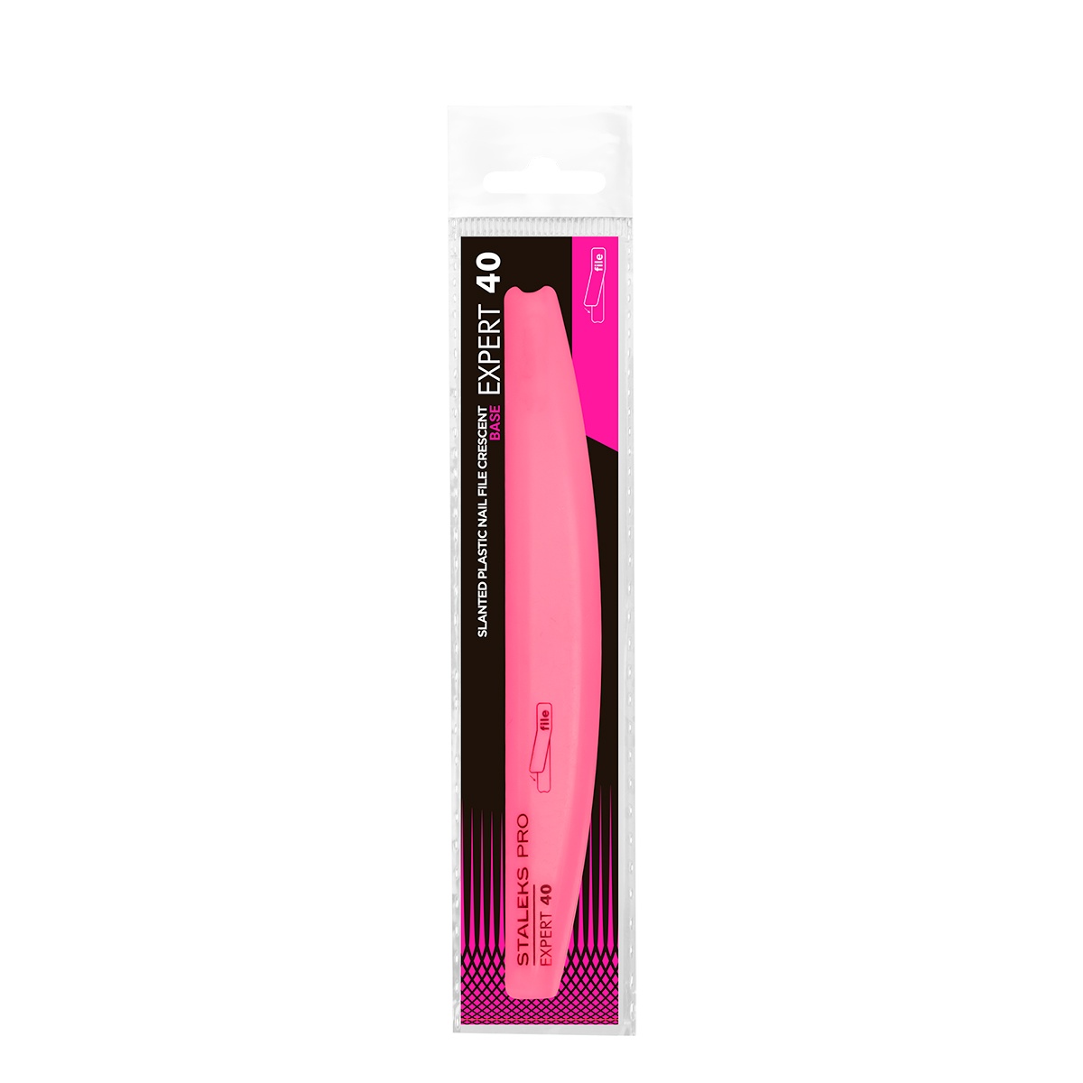 Base Lime Plastique Demi-Lune EXPERT 40 Staleks Pro - Fraise Nail Shop