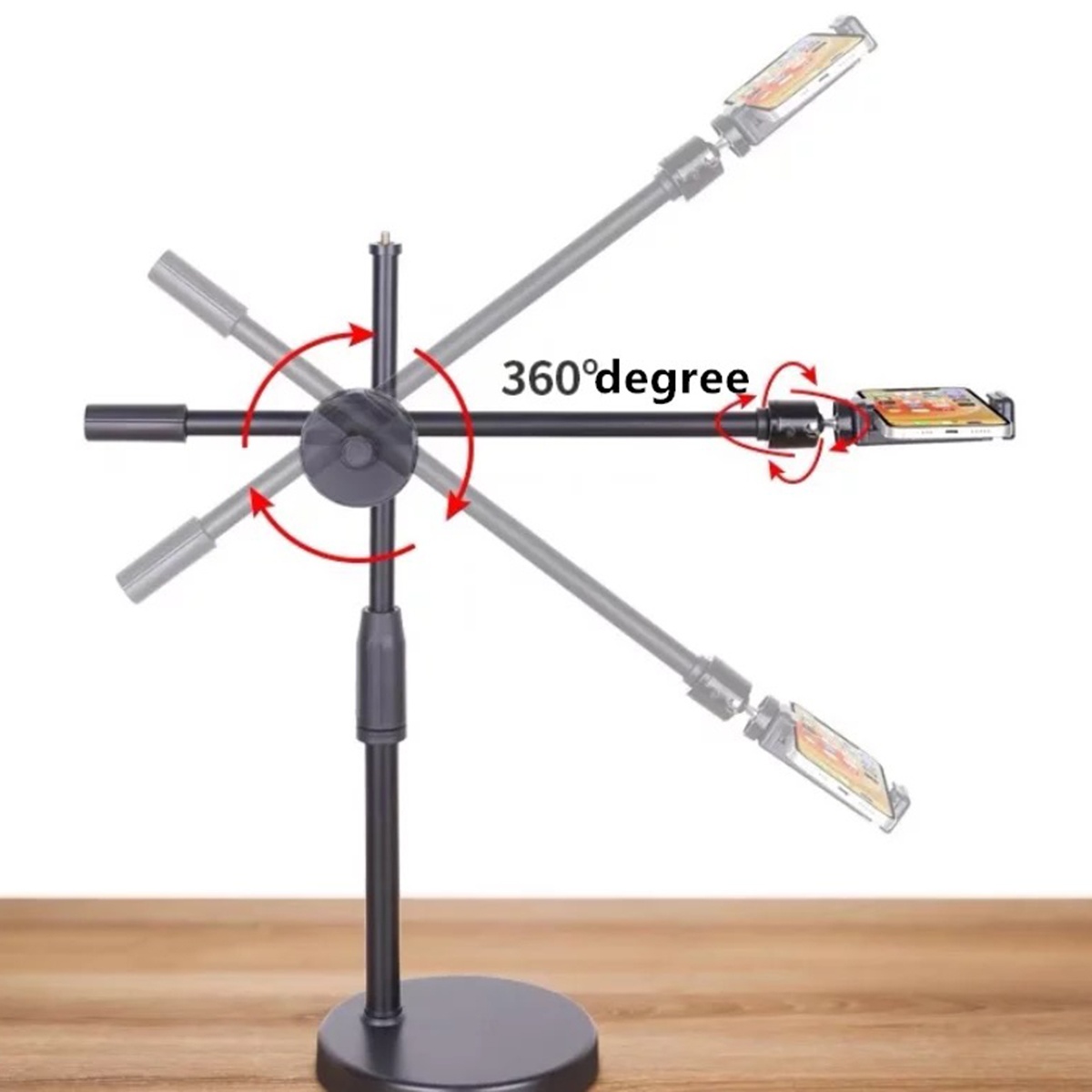 Support pour téléphones rotatif à 360° - Fraise Nail Shop